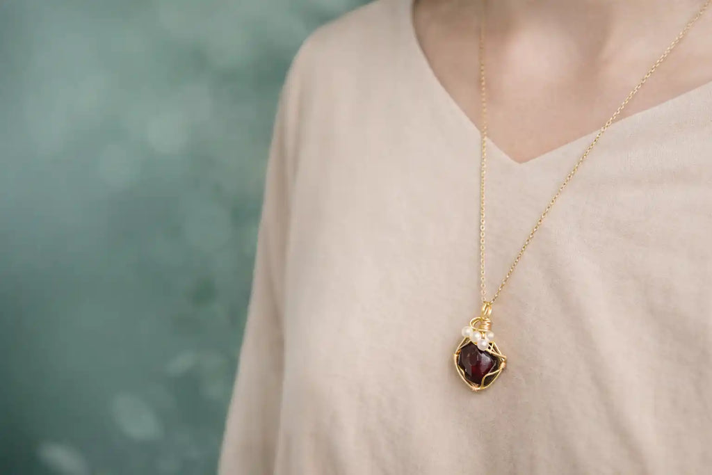 Fortitude-Energy Garnet Jewelry | Designs by Nature Gems